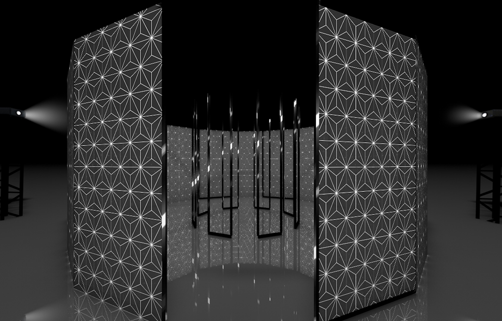 Instalaciones lumínicas » Darklight Studio